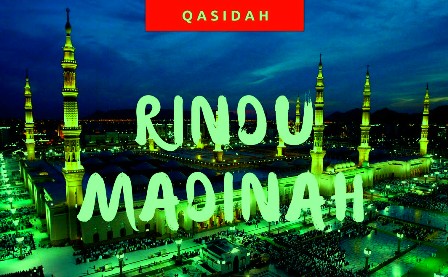 Lirik Qasidah Rindu Madinah - Lirik Arab
